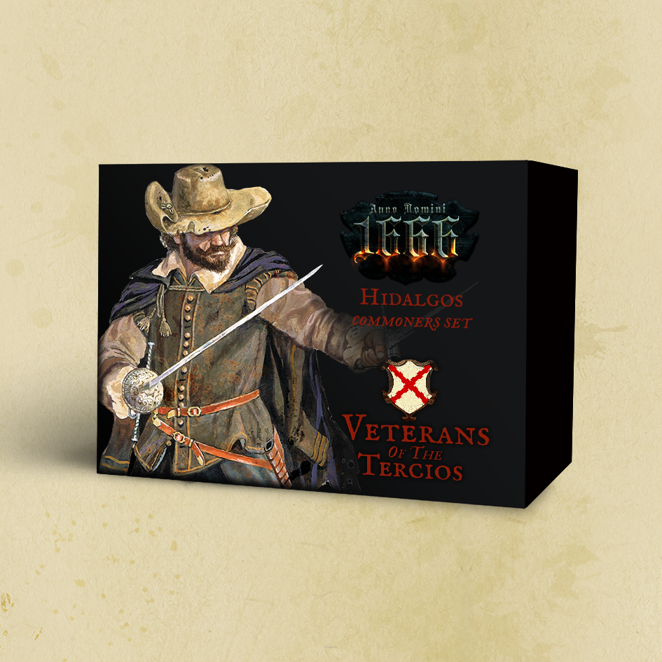 Anno Domini 1666 - Hidalgos (metal miniatures) AD-23-M | Wargamer UK