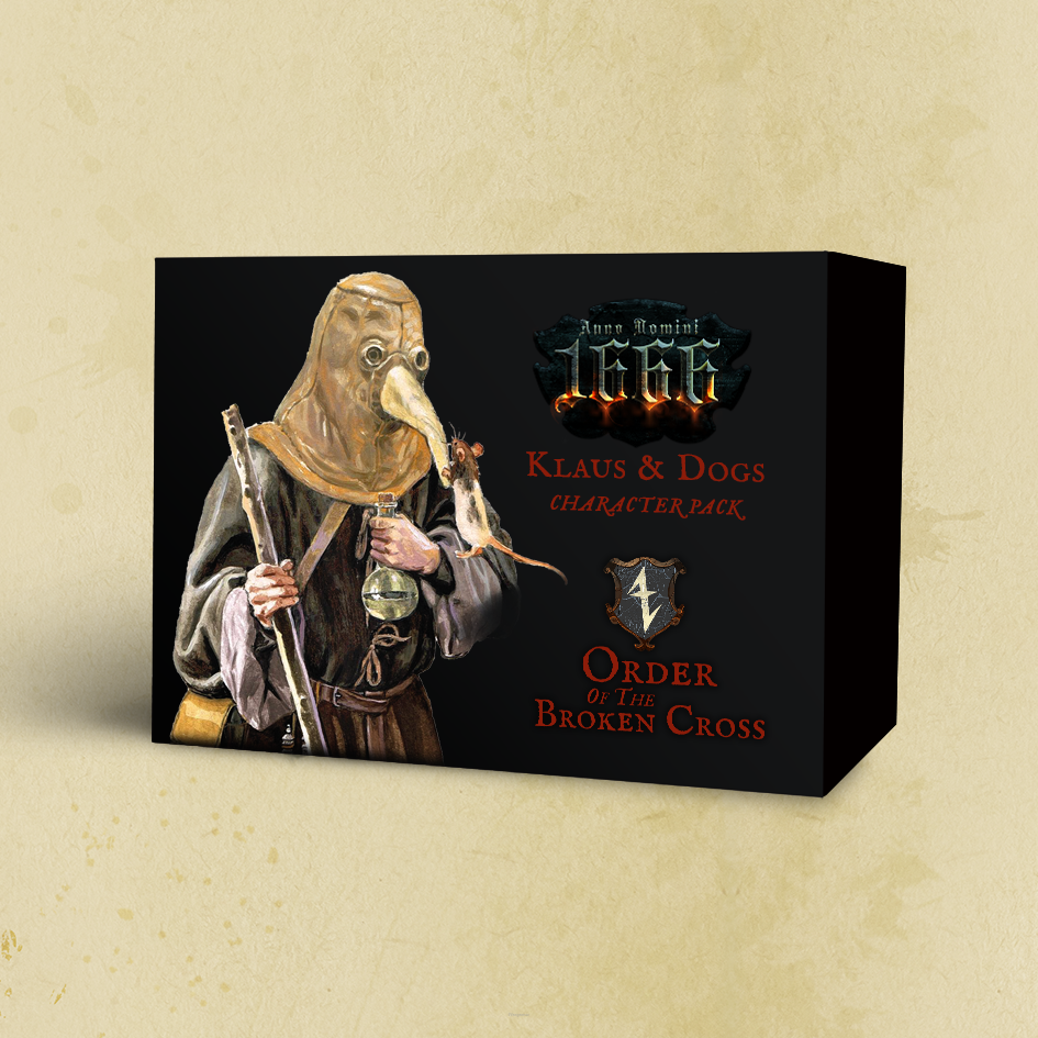 Anno Domini 1666 - Klaus and Dogs (plastic) AD-16 | Wargamer UK