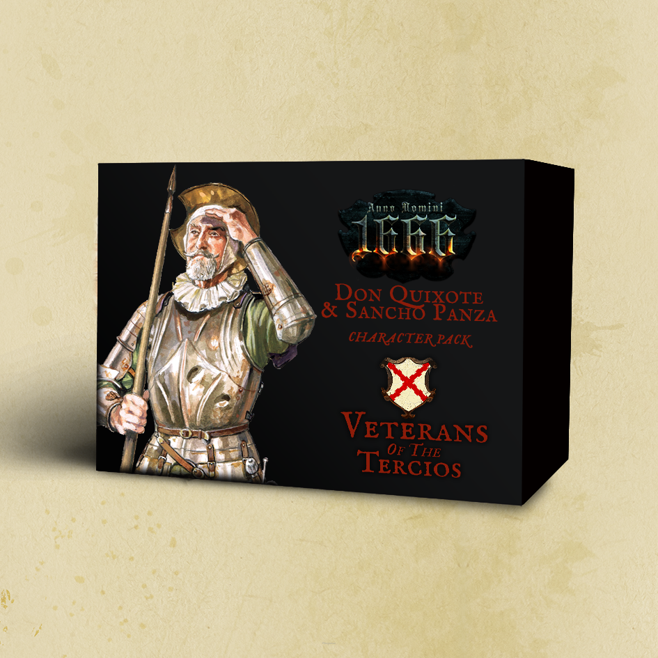 Anno Domini 1666 - Don Quixote and Sancho Panza (metal miniatures) AD ...
